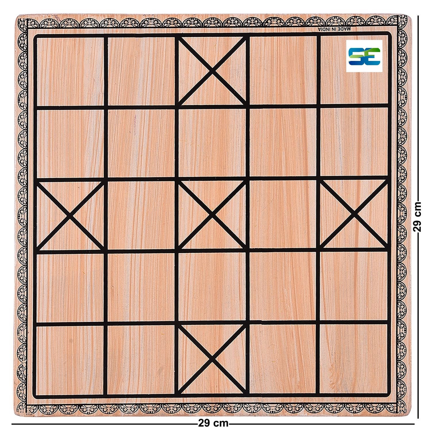 Chowka Bara 5 and 7 Front and Back Dual Board Game for Boys - Etsy