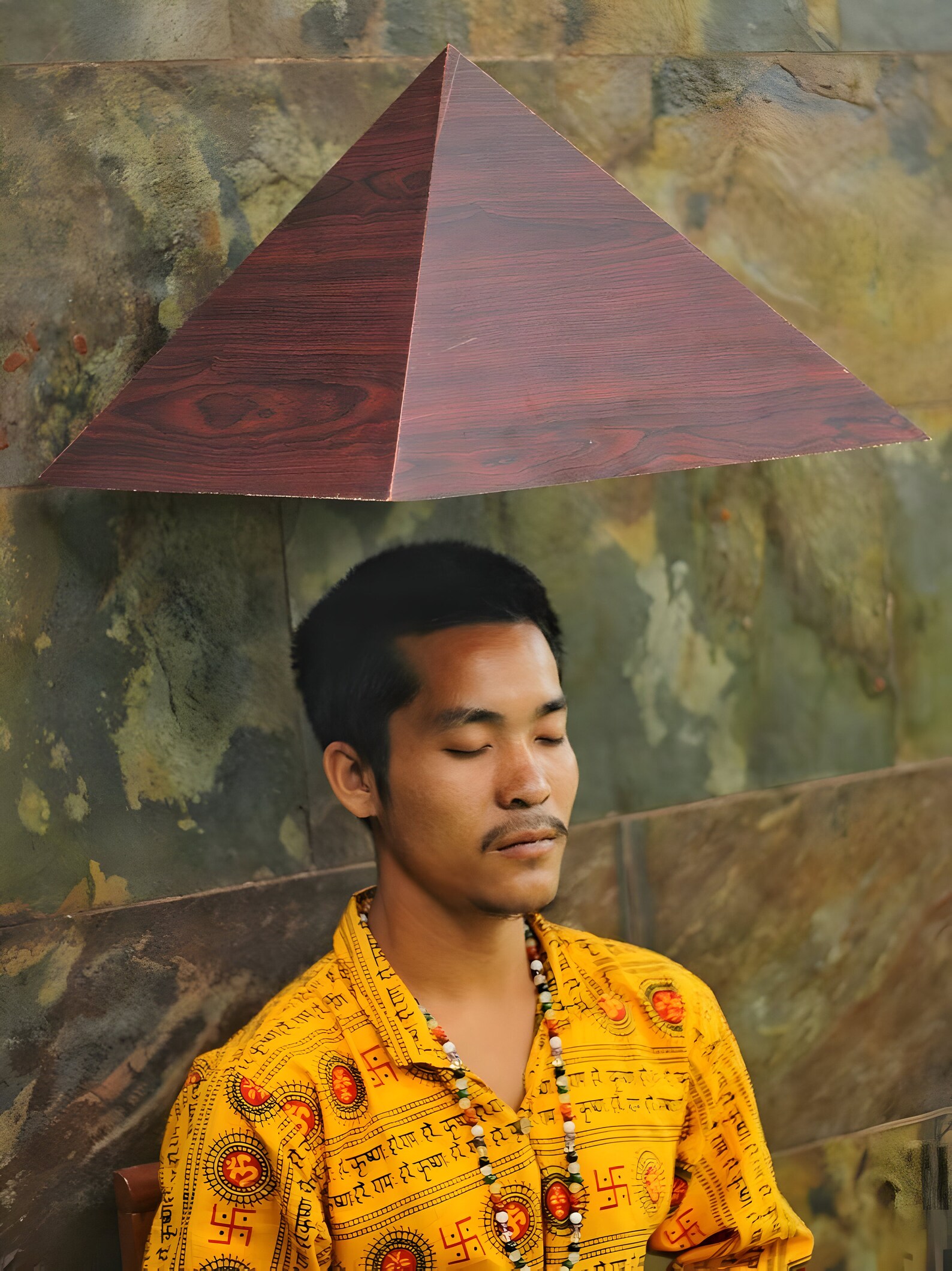 2 Feet Wooden Meditation Pyramid DIY Kit assembly Needed - Etsy