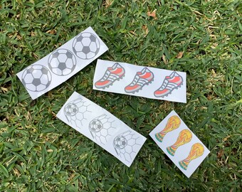 Personalized Soccer Ball With Name Sticker Permanent Vinyl - Etsy