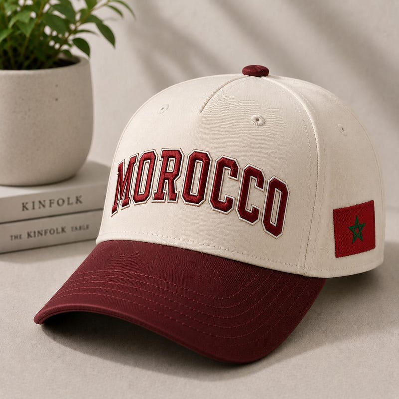 Moroccan Embroidered Cap - Etsy