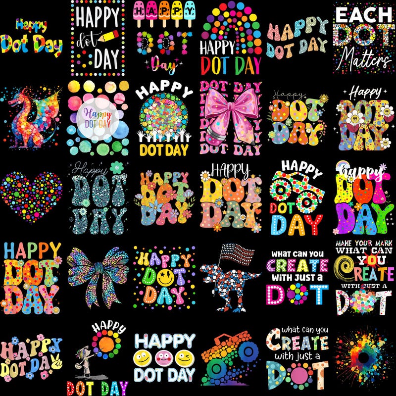 Happy Dotting - Etsy