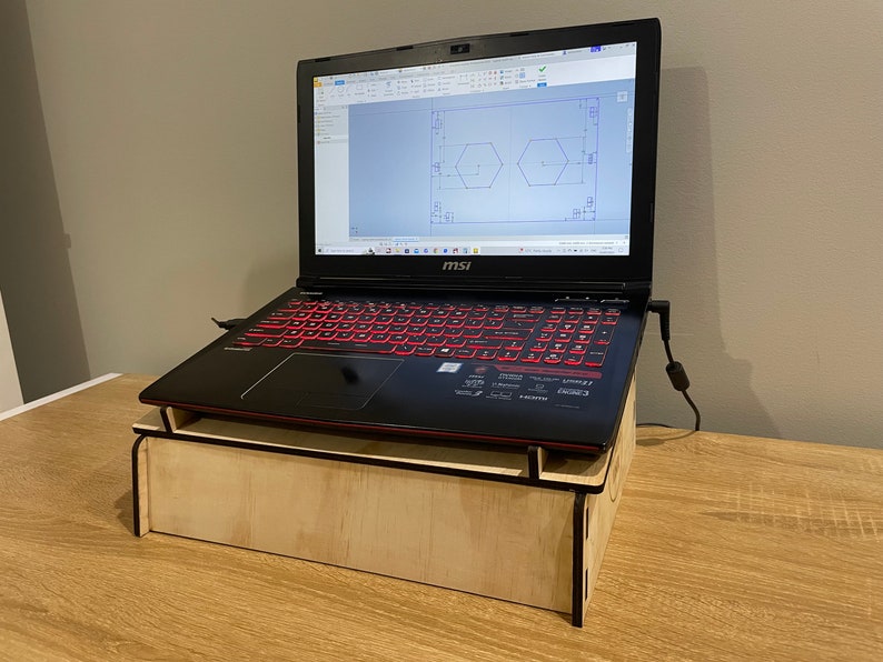 Laptop Stand DXF Laser Cut Files - Etsy