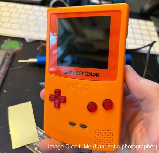 Custom Built Game Boy Color - Etsy