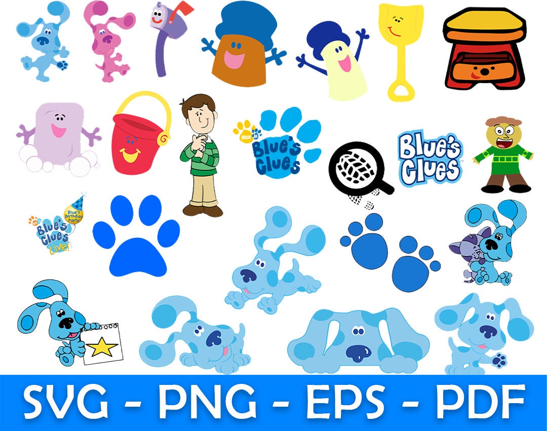 Blues Clues Slippery Soap Clipart