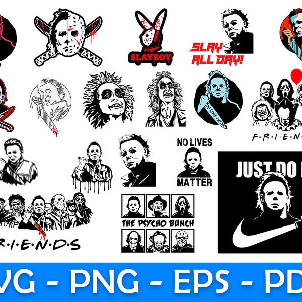 Michael Myers Vector - Etsy