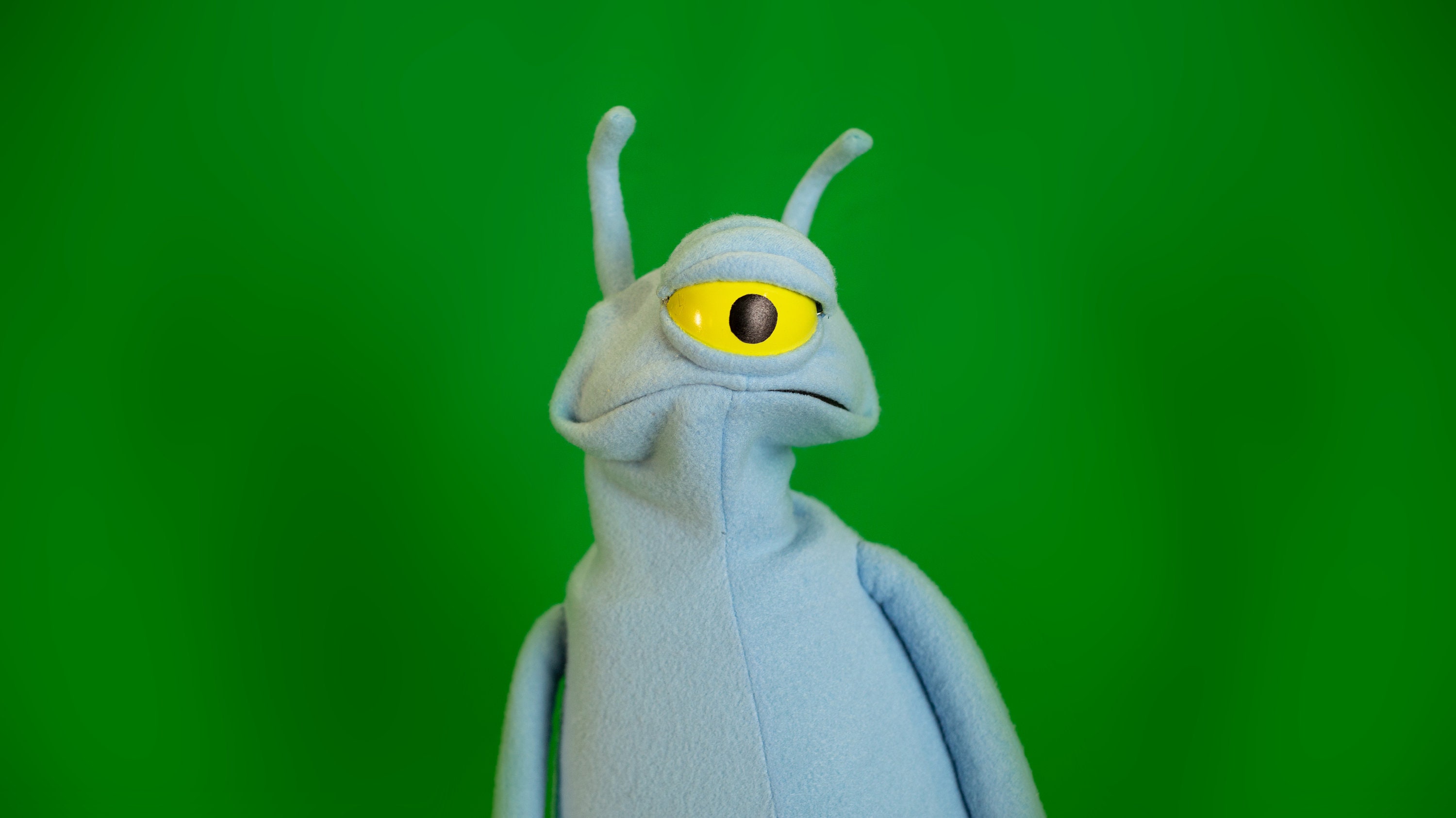 Alien Puppet With Mechanical Eye - Etsy