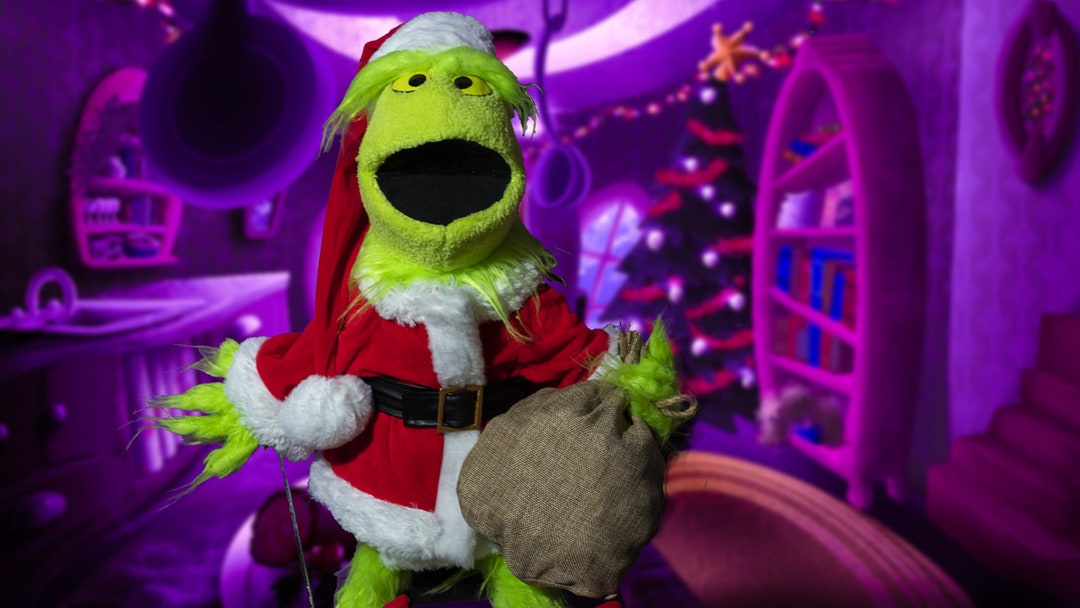 Grinch Puppet - Etsy