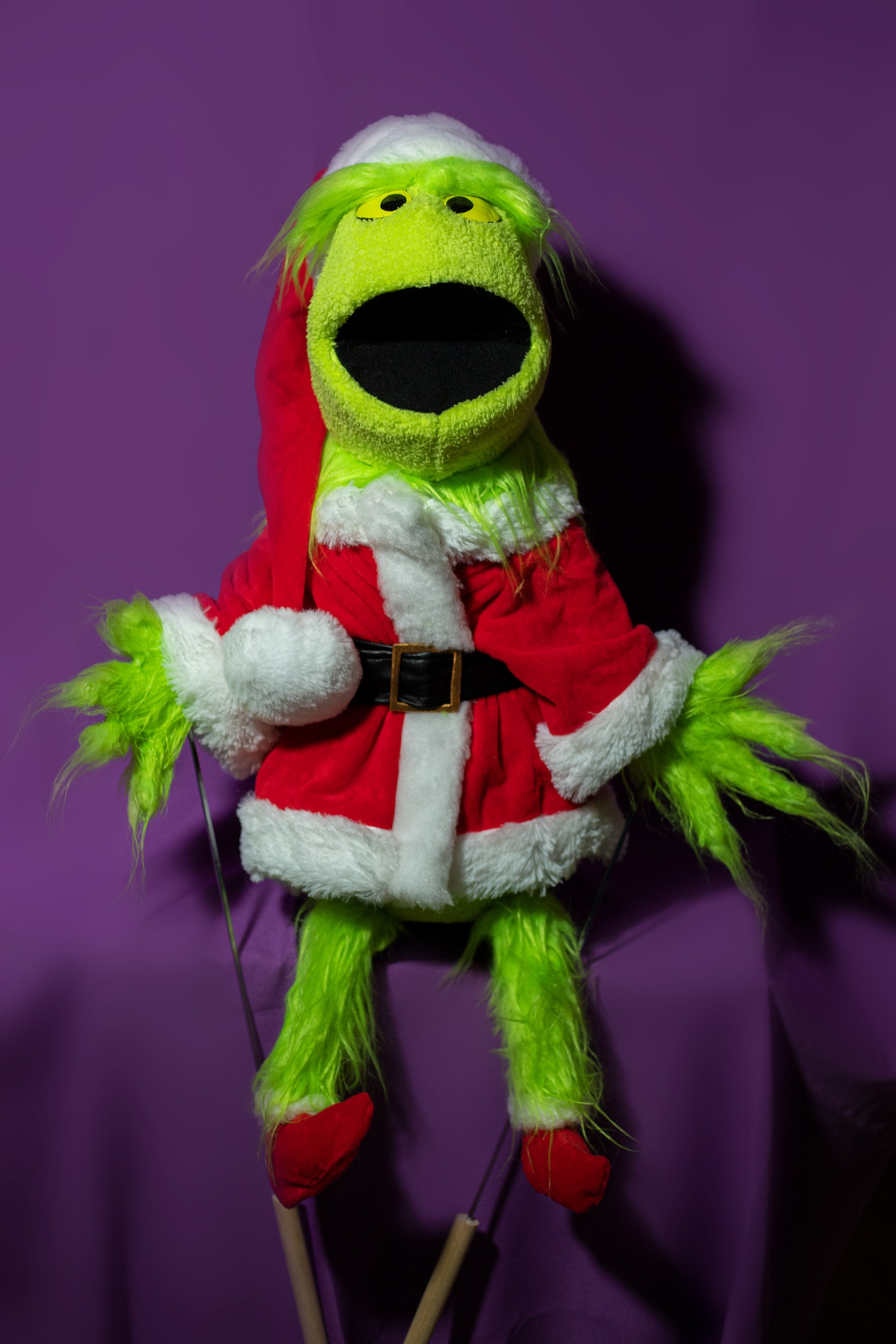 Grinch Puppet - Etsy
