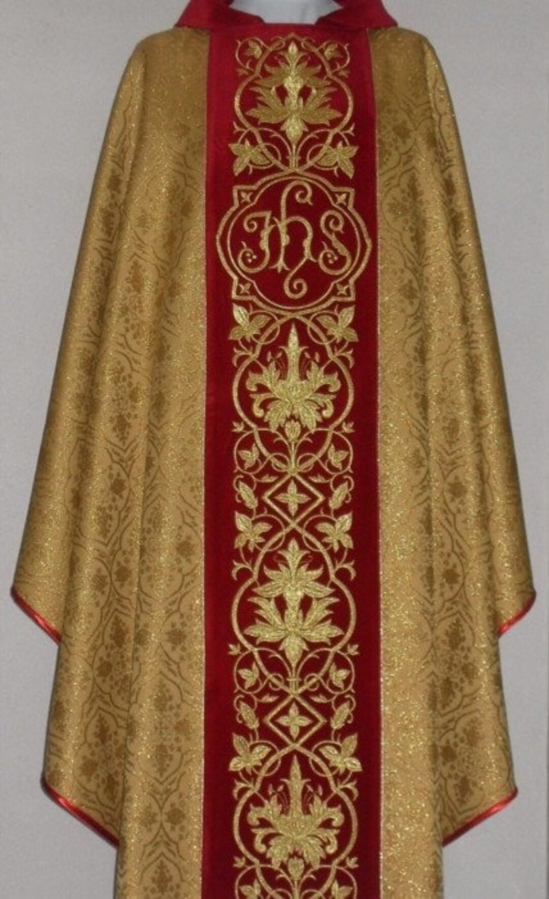 Chasuble for Priest, Vestment With Stola - Etsy