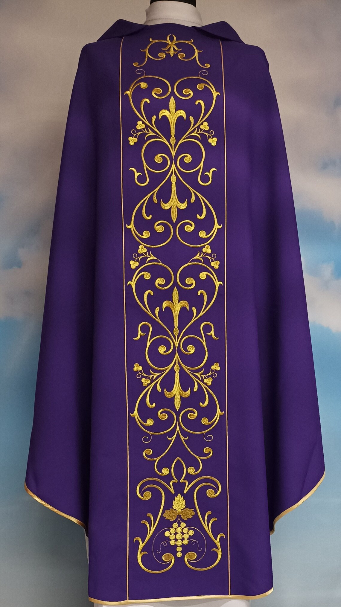 Chasuble for Priest Vestment With Stola - Etsy
