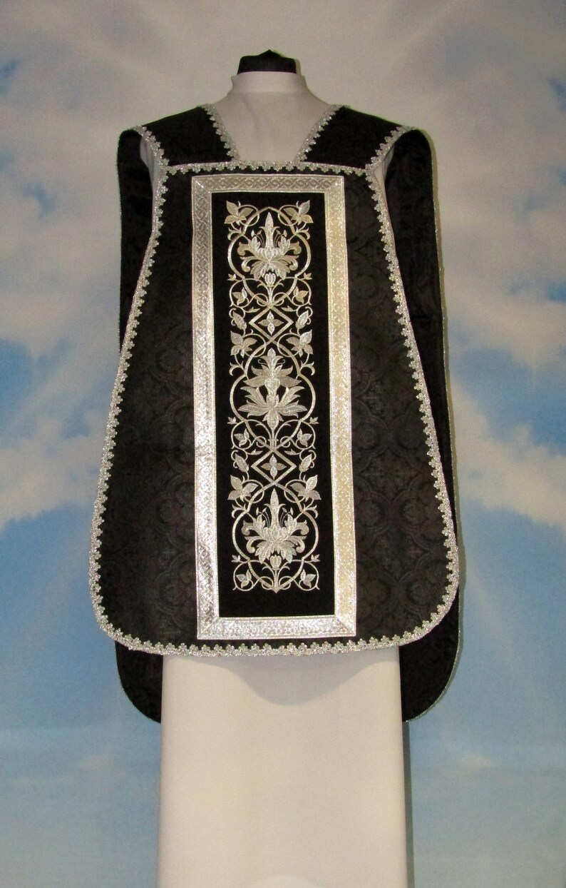 Chasuble for Priest, Vestment, Roman Chasuble, Stola - Etsy