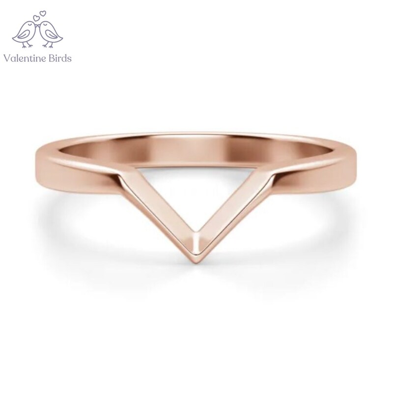 V Shaped Ring - Etsy