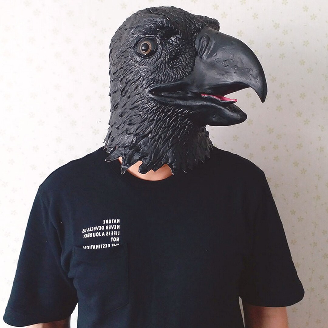 Eagle Animal Headgear Mask Latex Big Eagle Adult Children - Etsy
