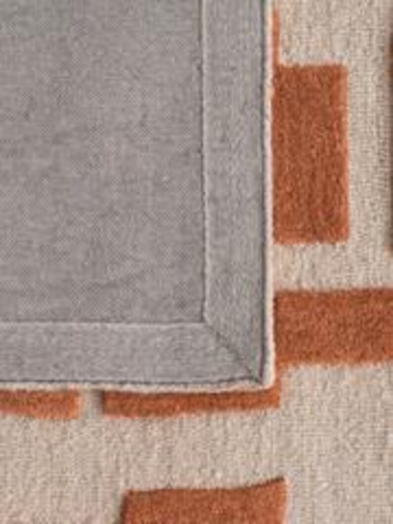 Modern Rug/ Arts Rug/ Home Decor Rug/ Salon Rug/hand-tufted Rug/ Modern ...