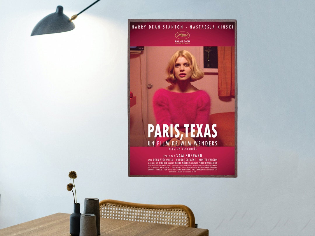 Paris Texas Movie Posters/classic Hit Movie Posters-poster is Printed ...