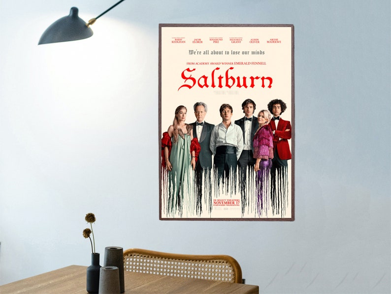 Saltburn Movie Posters/classic Hit Movie Posters-poster is Printed on ...