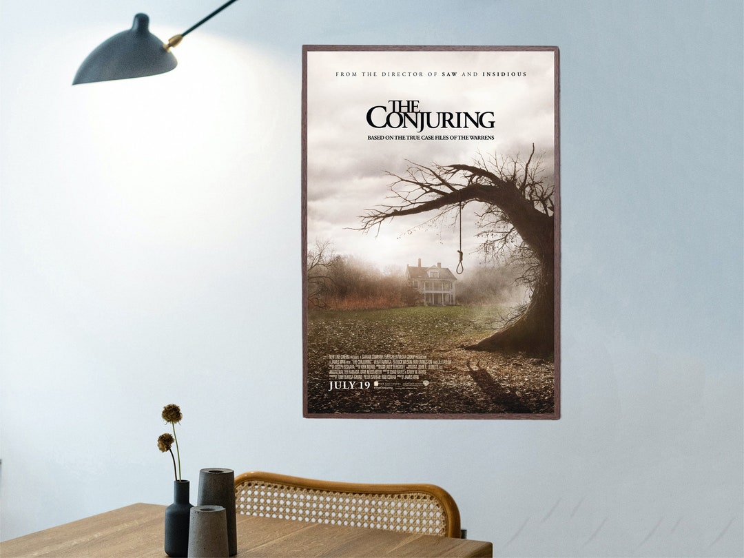 The Conjuring Movie Posters/classic Hit Movie Posters-poster is Printed on Canvas - Etsy