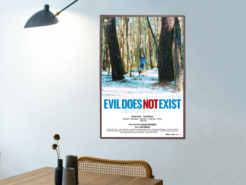 Evil Does Not Exist Movie Posters/classic Hit Movie Posters-poster is Printed on Canvas - Etsy