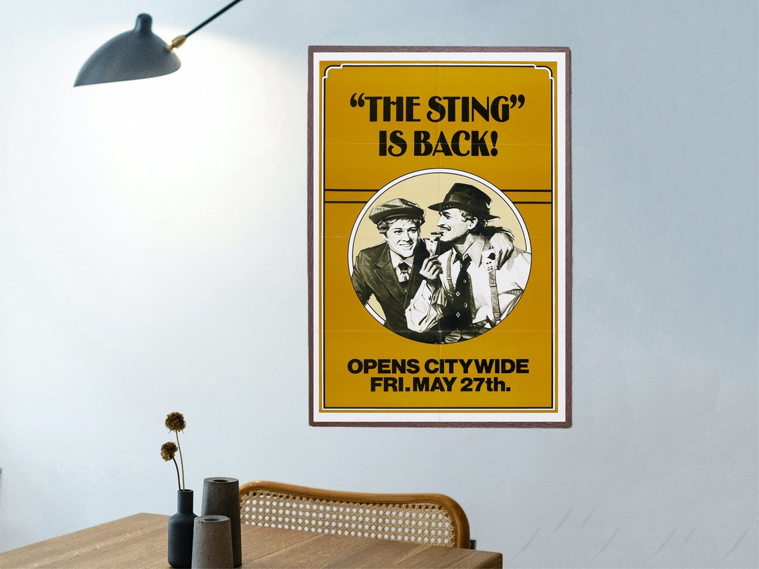 The Sting Movie Posters/classic Hit Movie Posters-poster is Printed on ...