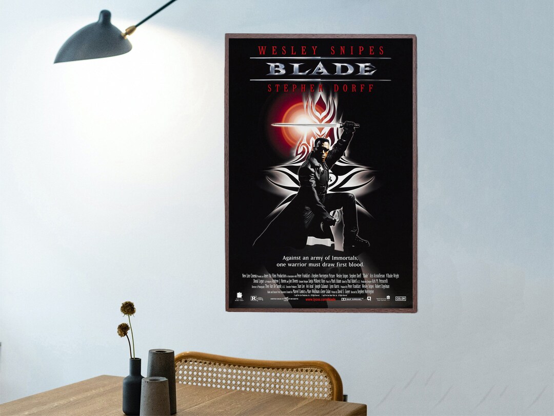 Blade Movie Posters/classic Hit Movie Posters-poster is Printed on ...