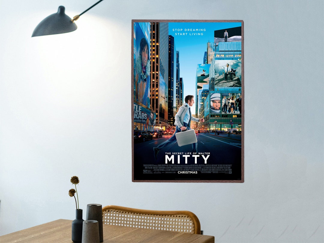 The Secret Life of Walter Mitty Movie Posters/classic Hit Movie Posters ...