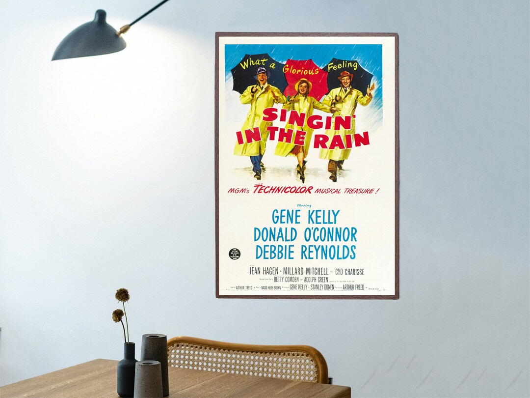 Singin in the Rain Movie Posters/classic Hit Movie Posters-poster is ...