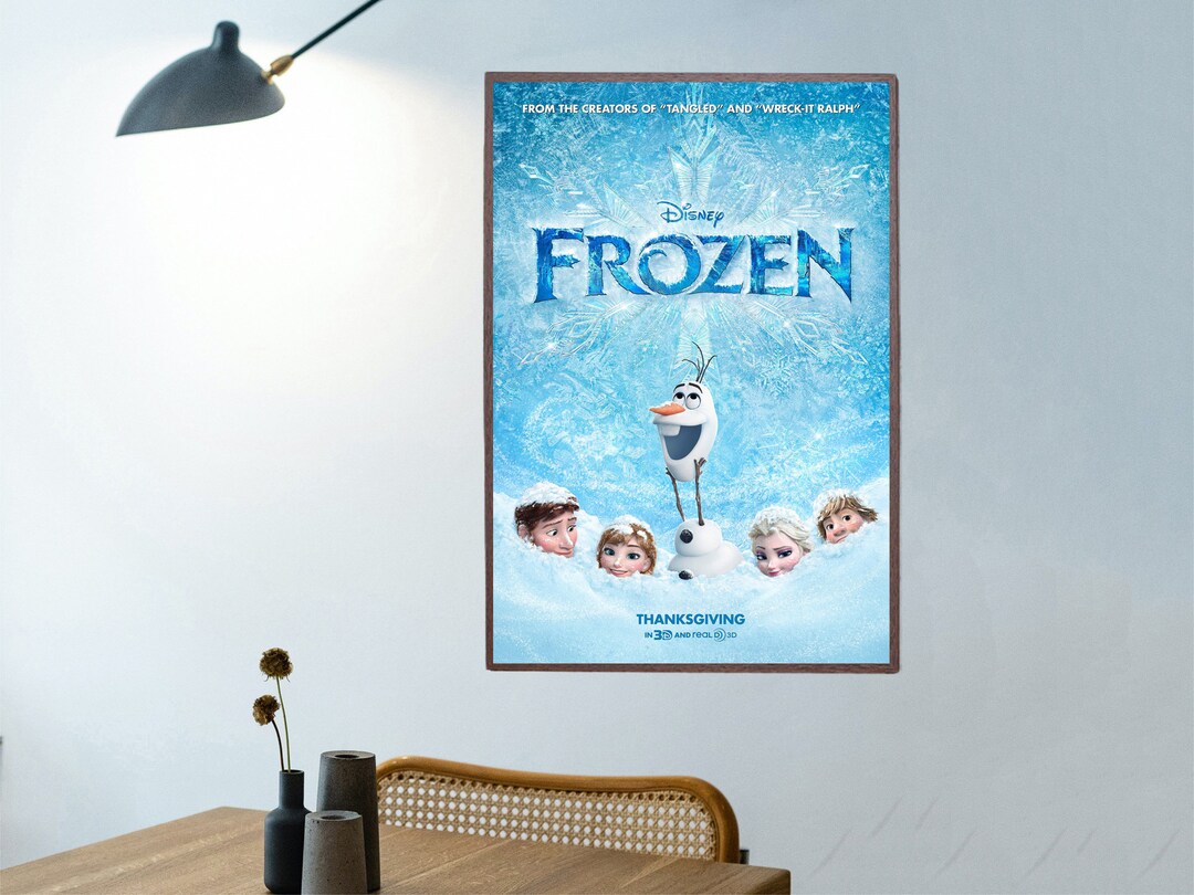 Frozen Movie Posters/classic Hit Movie Posters-poster is Printed on ...