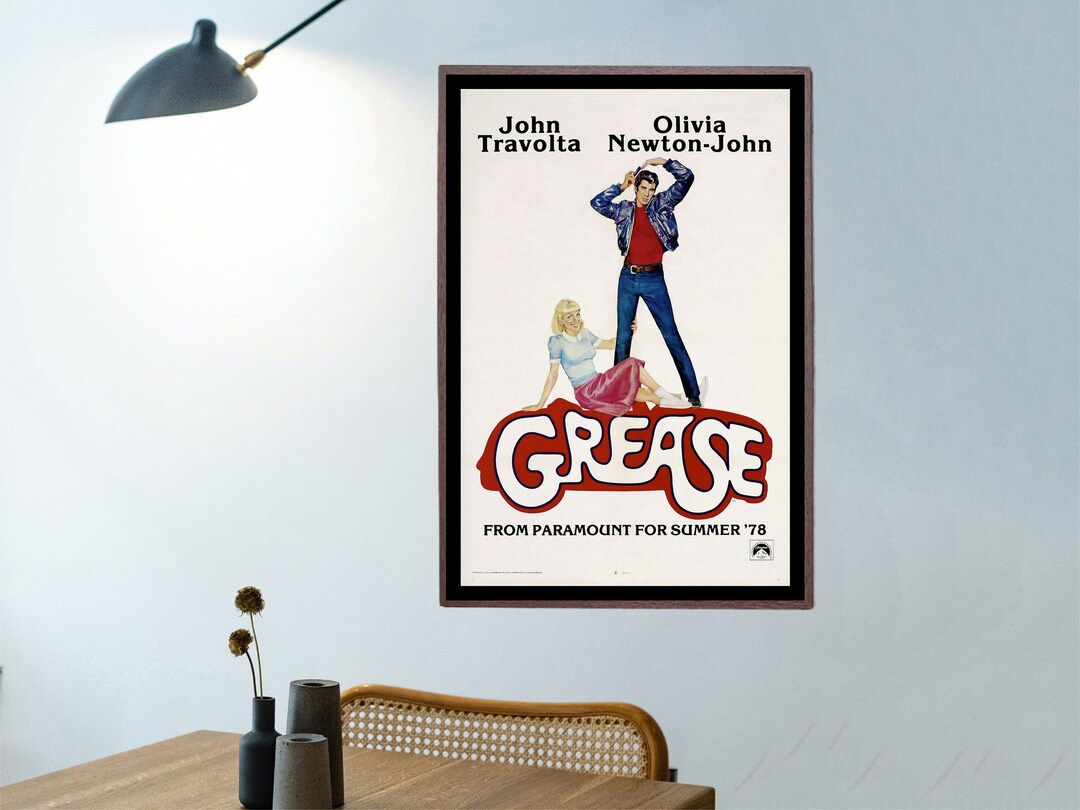 Grease Movie Posters/classic Hit Movie Posters-poster is Printed on ...