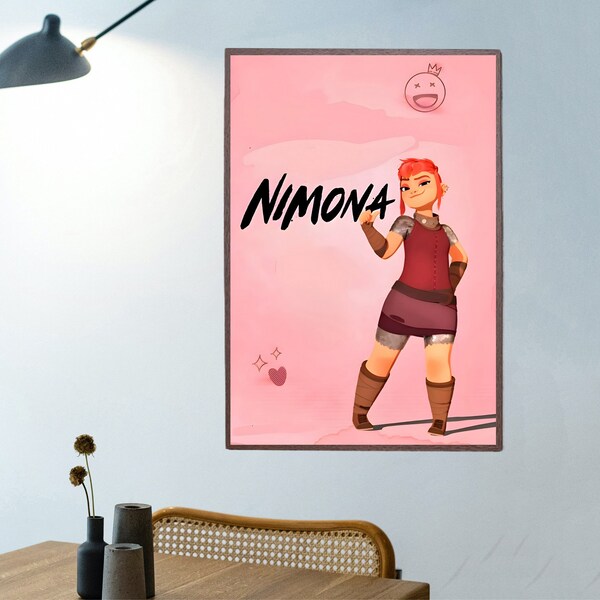 Nimona Movie Poster - Etsy