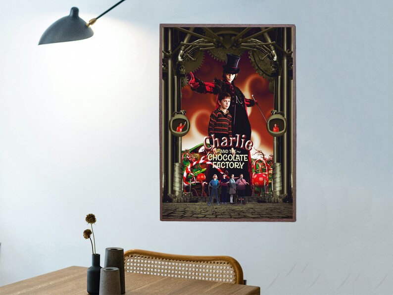 Charlie and the Chocolate Factory Movie Posters/classic Hit Movie ...