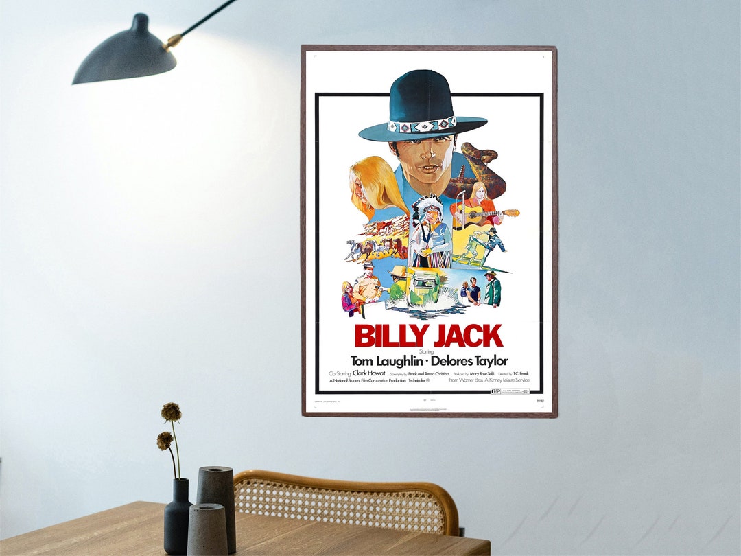 Billy Jack Movie Posters/classic Hit Movie Posters-poster is Printed on ...