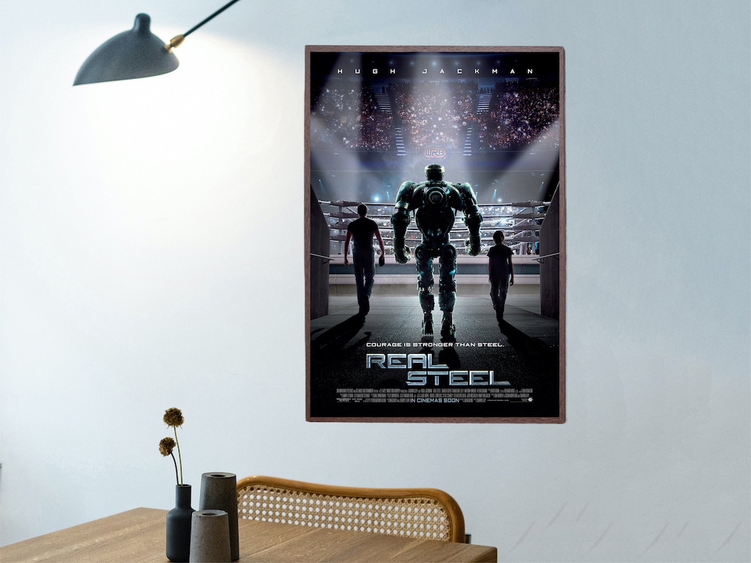 Real Steel Movie Posters/classic Hit Movie Posters-poster is Printed on ...