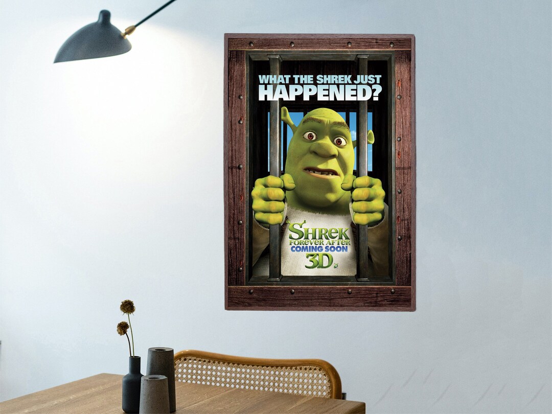 Shrek Movie Posters/classic Hit Movie Posters-poster is - Etsy