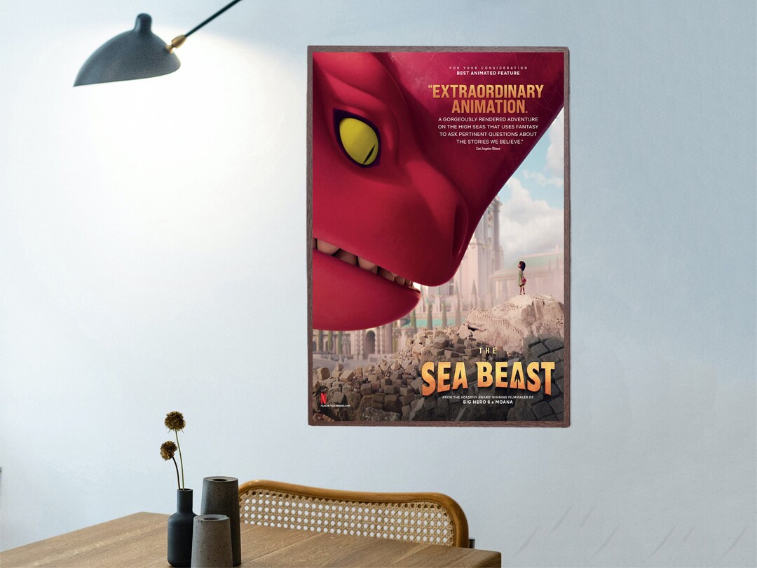 The Sea Beast Movie Posters/classic Hit Movie Posters-poster is Printed ...