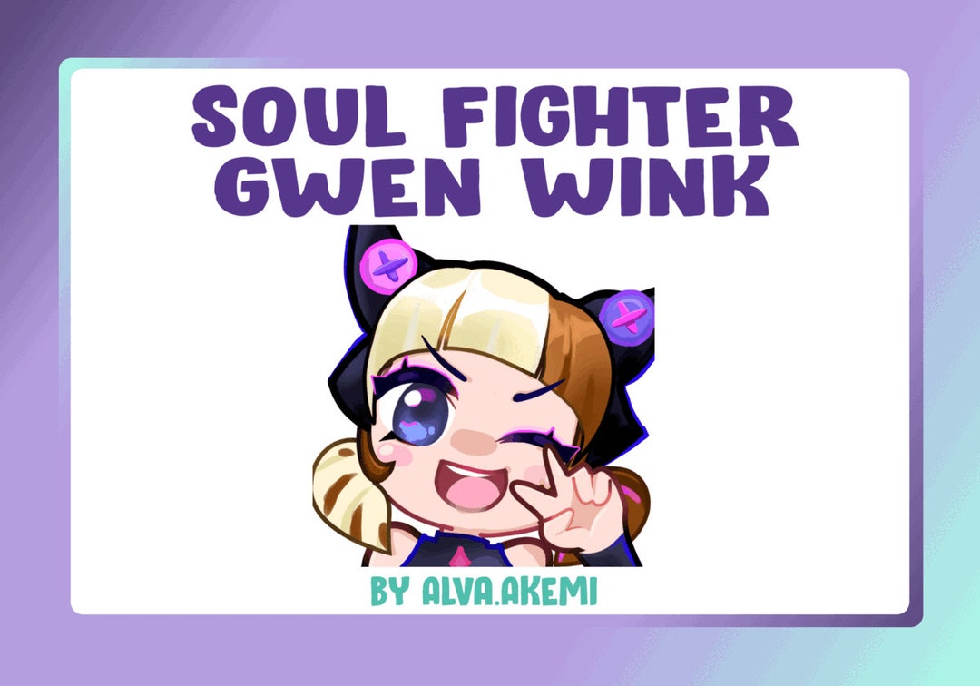 Animated Soul Fighter Gwen Emote P2U - Etsy