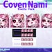 Coven Nami Emotes Pack / League of Legends Emotes / Cute Chibi Emotes ...