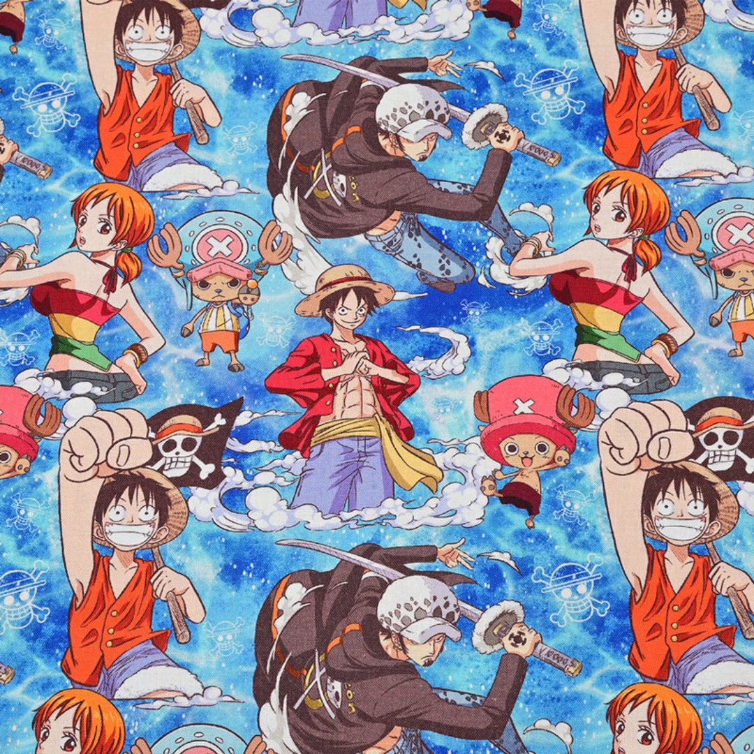 Japanese Anime Fabric Animation Fabric Pure Cotton Cartoon Cotton ...