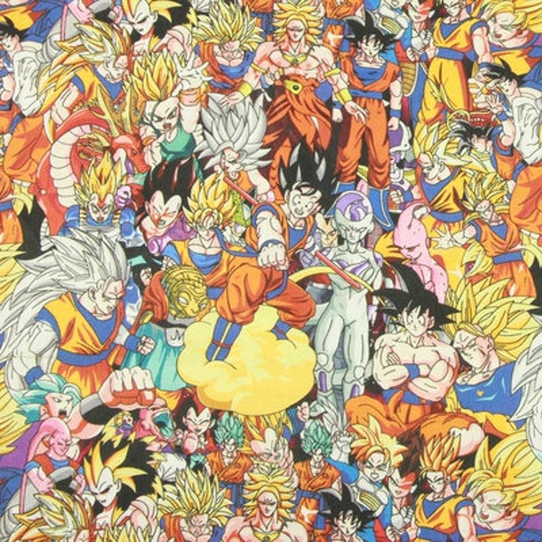 Japanese Anime Fabric Animation Fabric Pure Cotton Cartoon Cotton ...