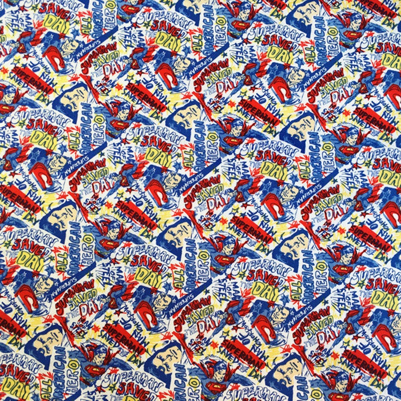 Super Hero Fabric - Etsy