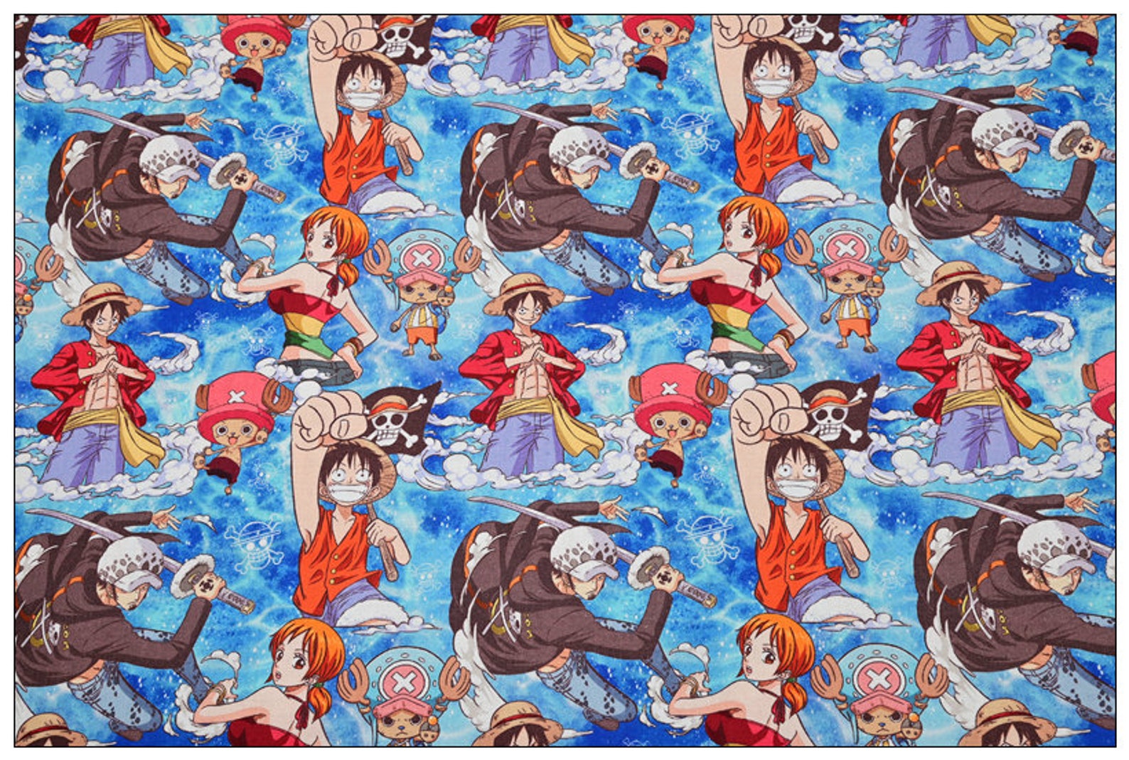 Japanese Anime Fabric Animation Fabric Pure Cotton Cartoon Cotton ...