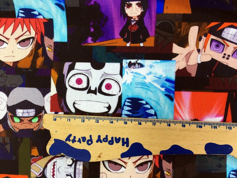 Japanese Anime Fabric Animation Fabric Pure Cotton Cartoon Cotton ...