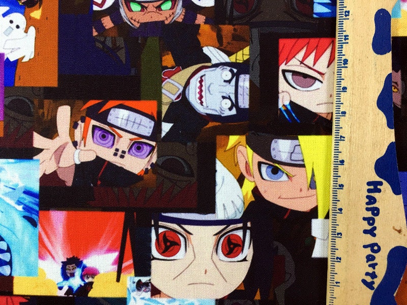 Japanese Anime Fabric Animation Fabric Pure Cotton Cartoon Cotton ...