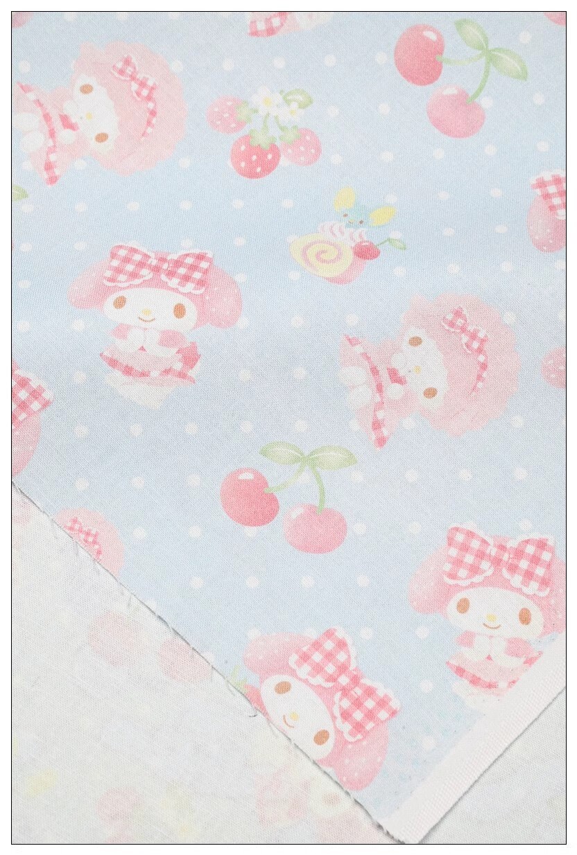 Sanrio My Melody Fabric Japanese Anime Fabric Animation Fabric Pure ...