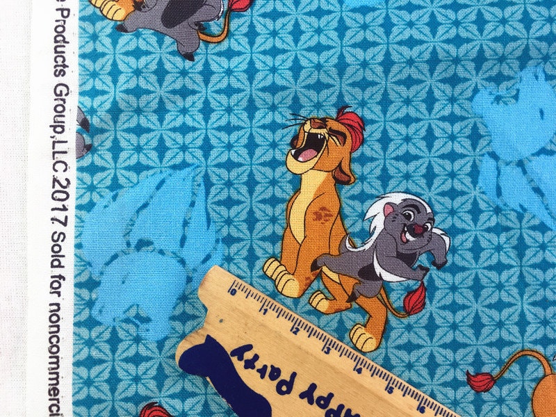 Lion King Fabric Lion Simba Mufasa Anime Fabric Pure Cotton - Etsy