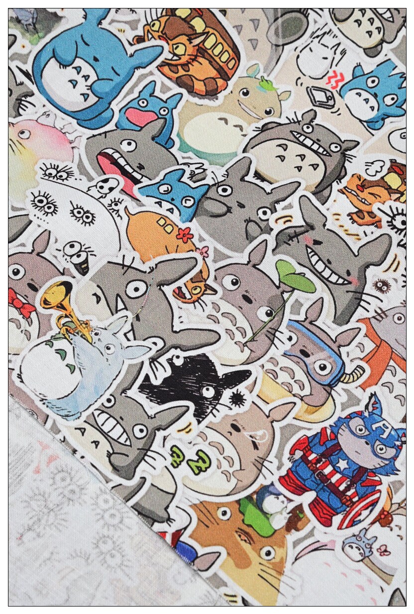 Japanese Anime Fabric Animation Fabric Pure Cotton Cartoon Cotton ...