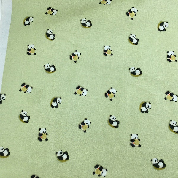 Panda Fabric - Etsy UK