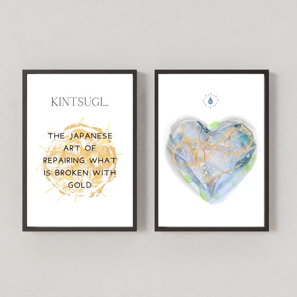 Kintsugi Print - Etsy