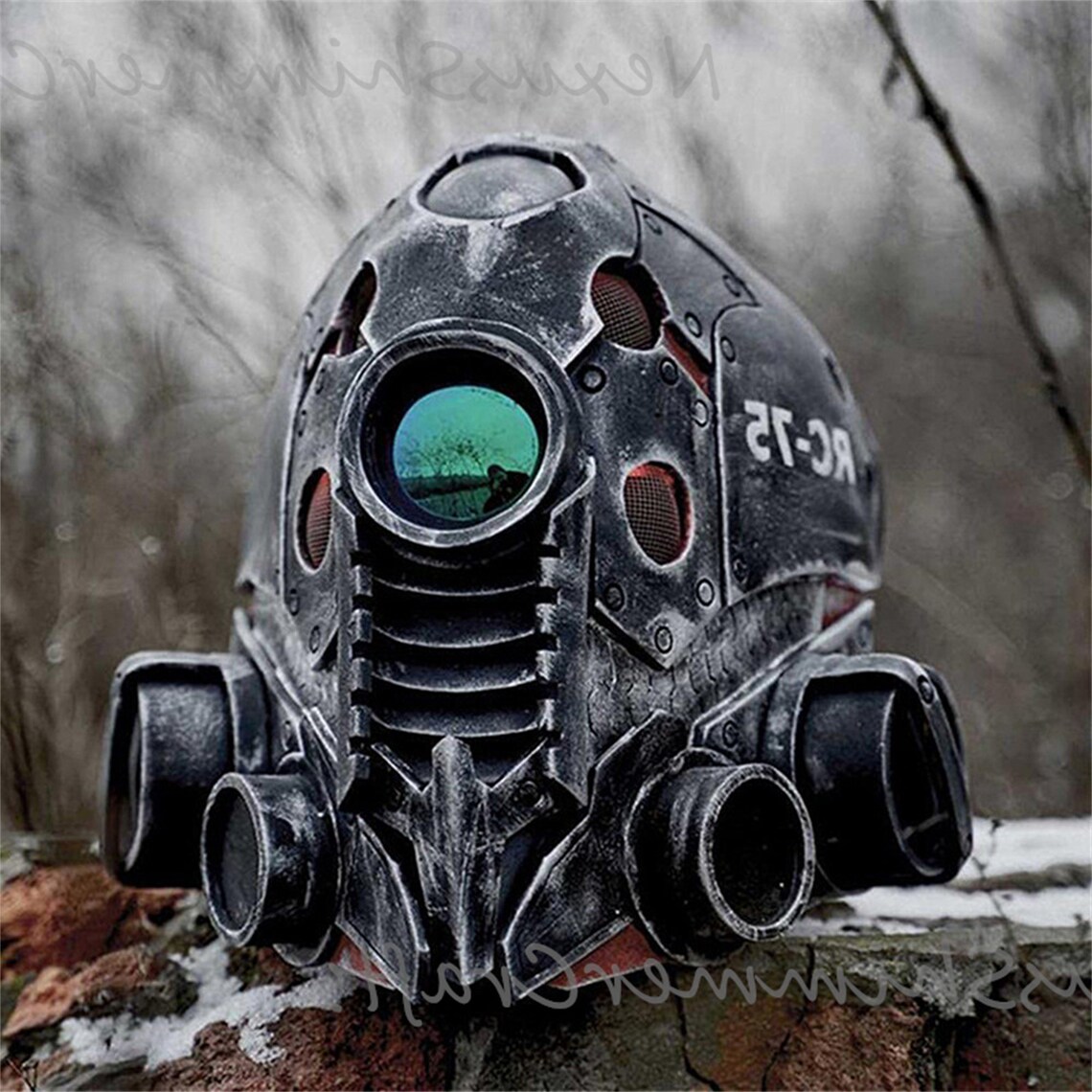 Sci Fi Robot Mask/helmet Cosplay Cyberpunk Halloween Mask - Etsy