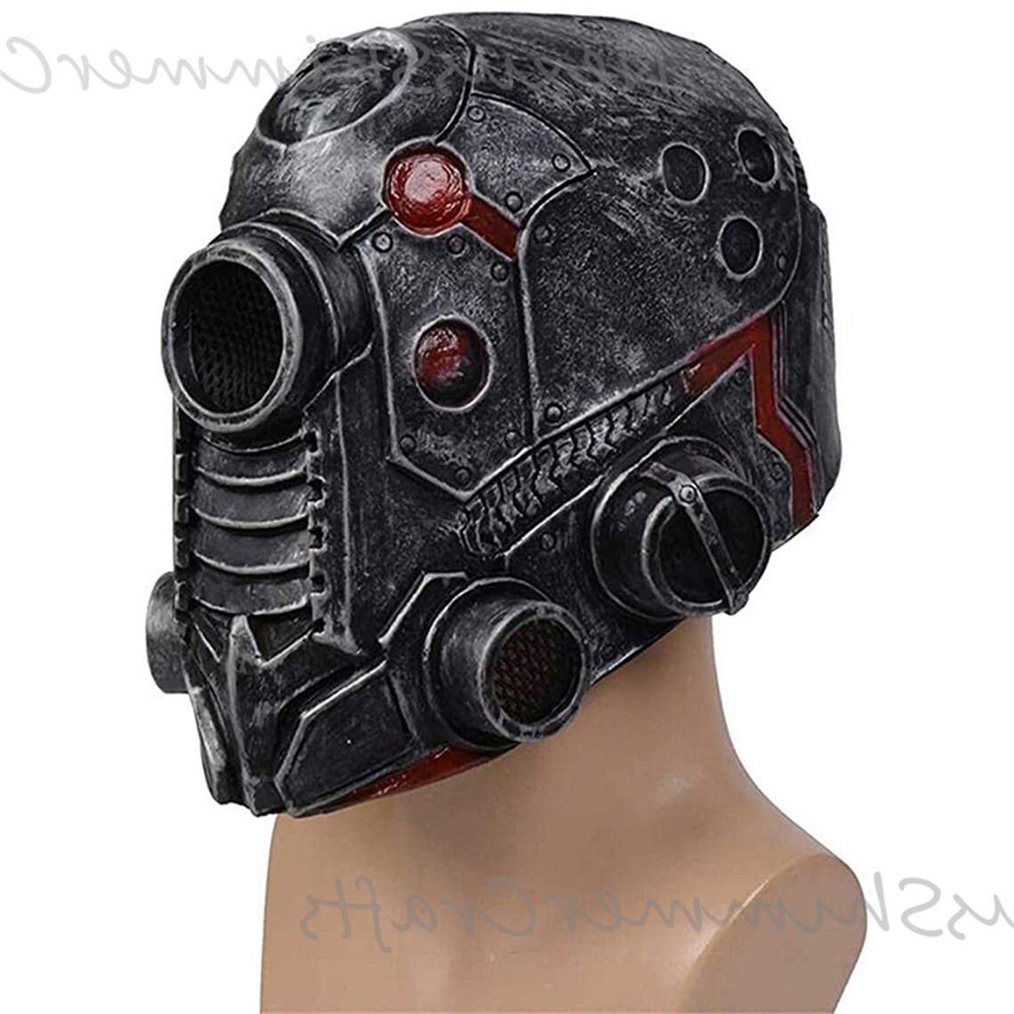 Sci Fi Robot Mask/helmet Cosplay Cyberpunk Halloween Mask - Etsy