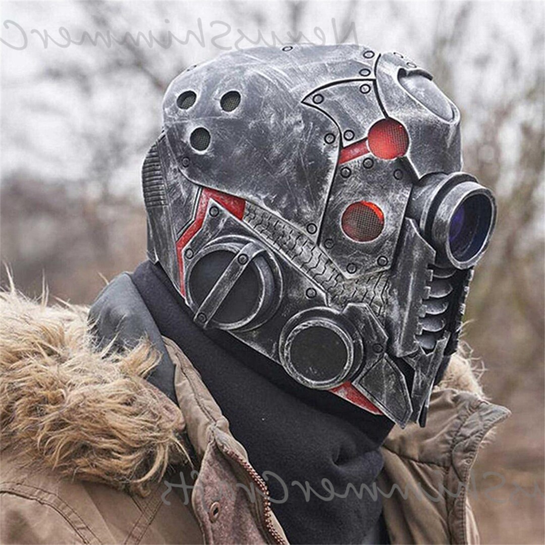 Sci Fi Robot Mask/helmet Cosplay Cyberpunk Halloween Mask - Etsy
